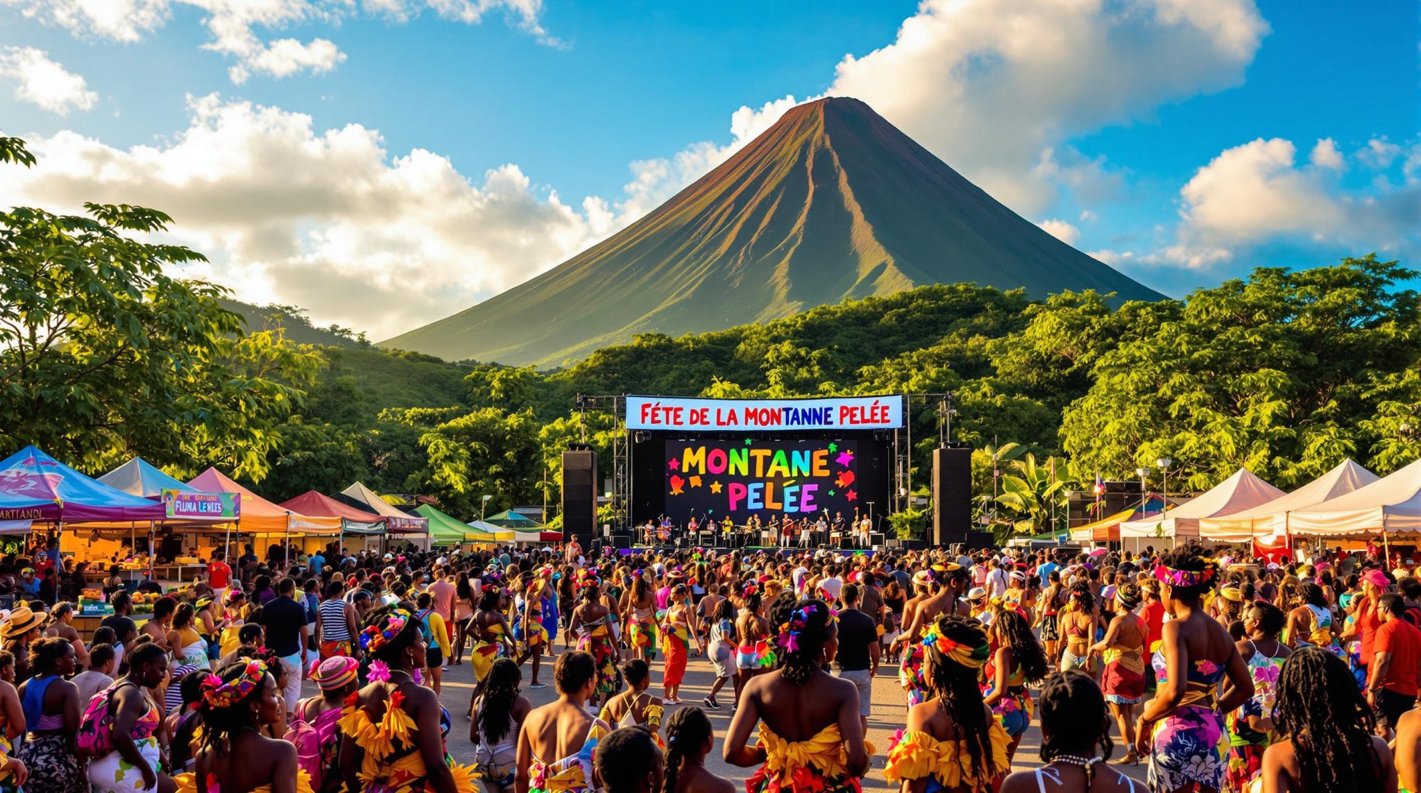 Montagne Pelée : explorer le volcan légendaire de la Martinique